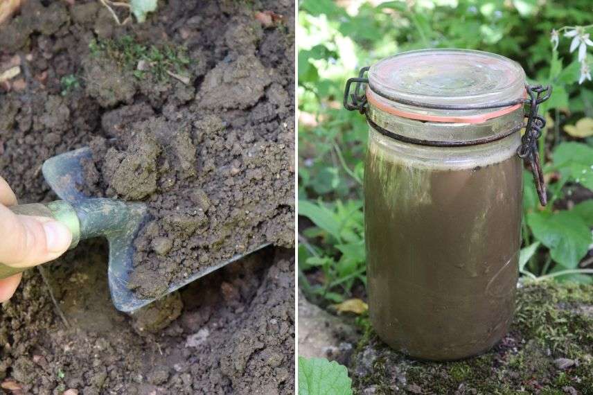 Déterminer la texture de son sol : argileux, sableux, limoneux