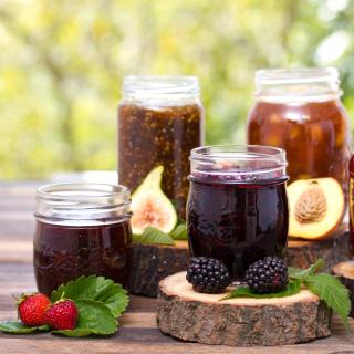 Collection Confitures Fraises, Mûres, Framboises - 3 petits fruits